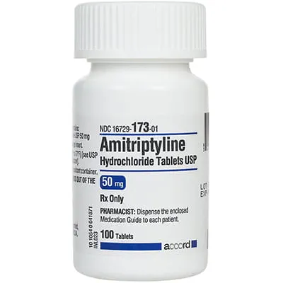 panic disorder medication amitriptyline