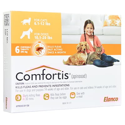 comfortis flea tablets