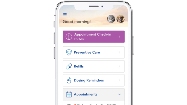 myVCA Text Appointment Reminders